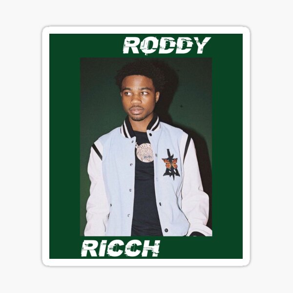 "RODDY RICCH" Sticker for Sale by WooBack10 | Redbubble