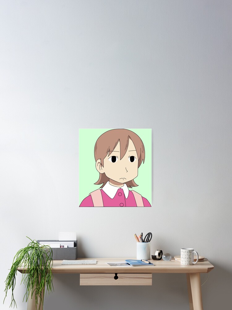 "Nichijou | Aioi Yuuko Blank Face" Poster for Sale by SugoiStuff ...