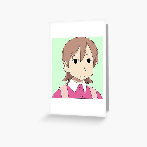 "Nichijou | Aioi Yuuko Blank Face" Greeting Card for Sale by SugoiStuff ...