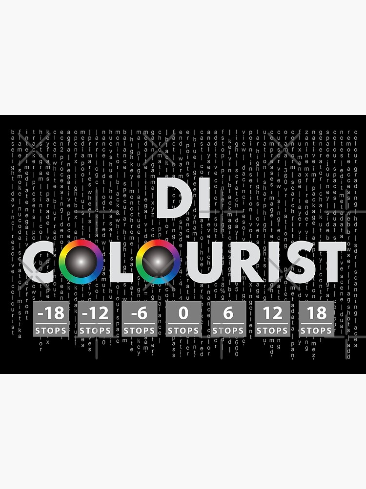 "DI Colourist Accessories" Poster for Sale by filmpostgear | Redbubble