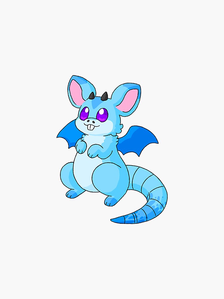 "Rat Dragon" Sticker for Sale by Nikaidu | Redbubble