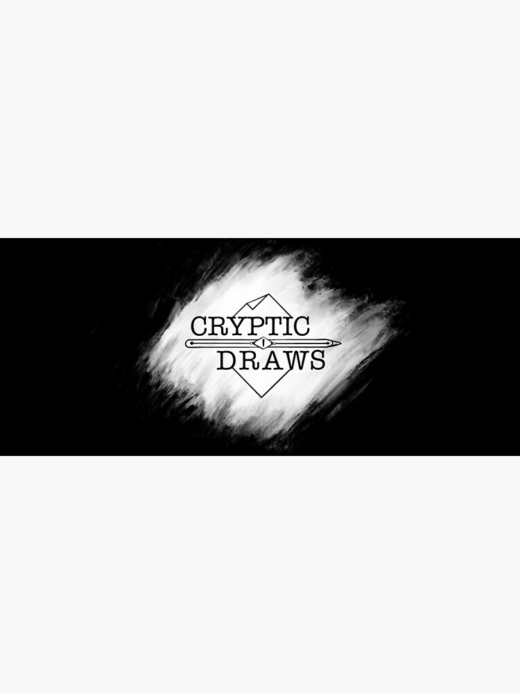 "Cryptic Draws Logo" Poster by CrypticDraws | Redbubble