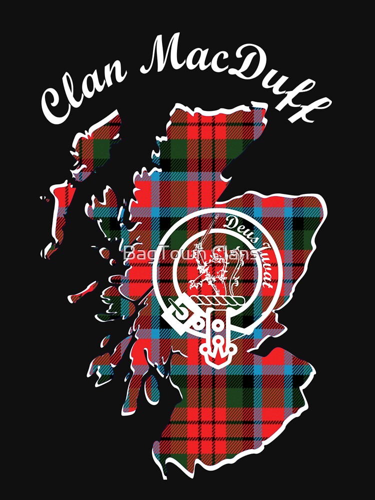 "Clan MacDuff Scotland Map Crest" T-shirt for Sale by ljrigby ...