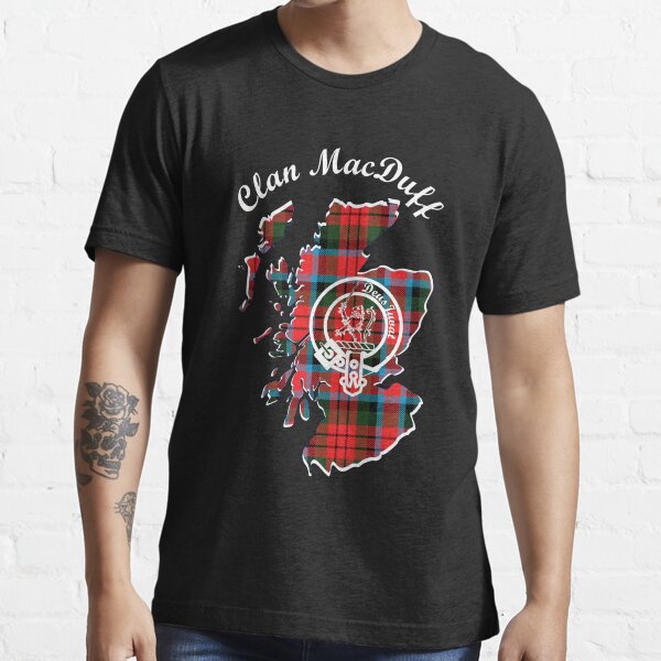 "Clan MacDuff Scotland Map Crest" T-shirt for Sale by ljrigby ...