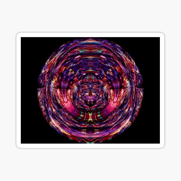 "Displaced Oracle" Sticker for Sale by MeyeArt0077 | Redbubble