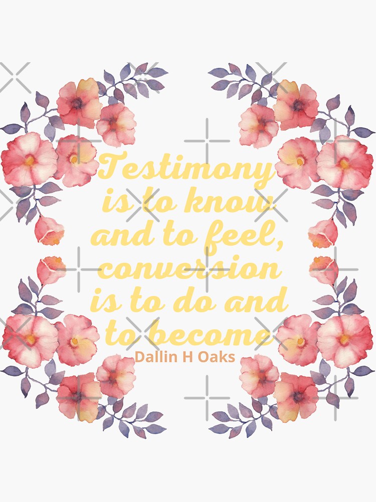 "Testimony" Sticker for Sale by Heather Walton | Redbubble