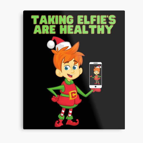 "Taking Elfie's Are Healthy. Elfie, elf, christmas, funny, xmas, selfie ...