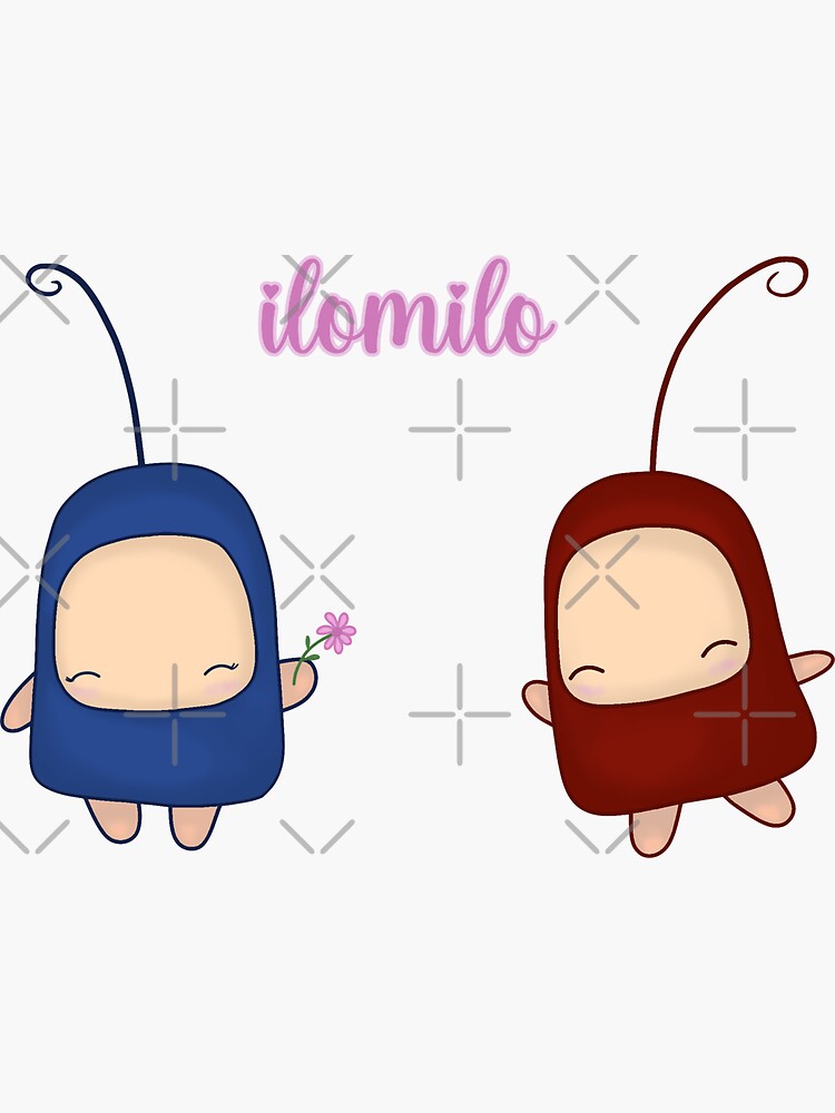 "ilomilo pack" Sticker for Sale by cherishingkelly | Redbubble