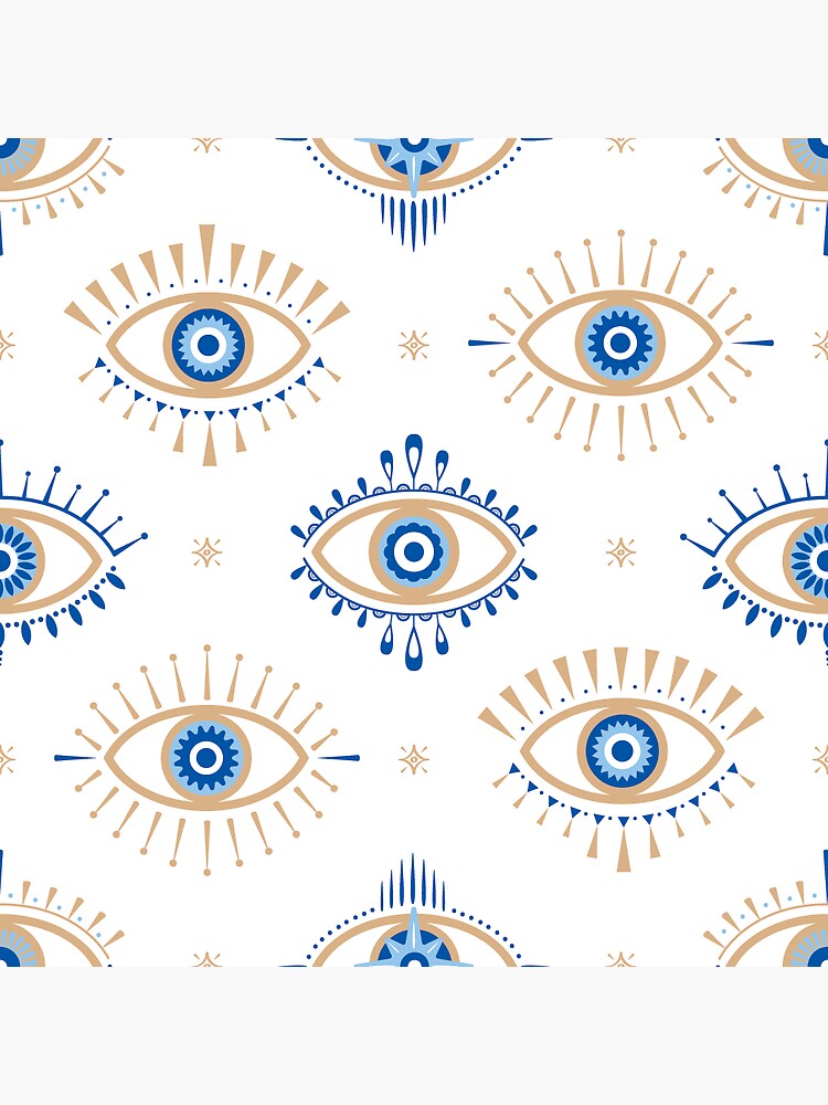 "Evil Eye - Mal de Ojo - Hater Blockers" Sticker for Sale by ...