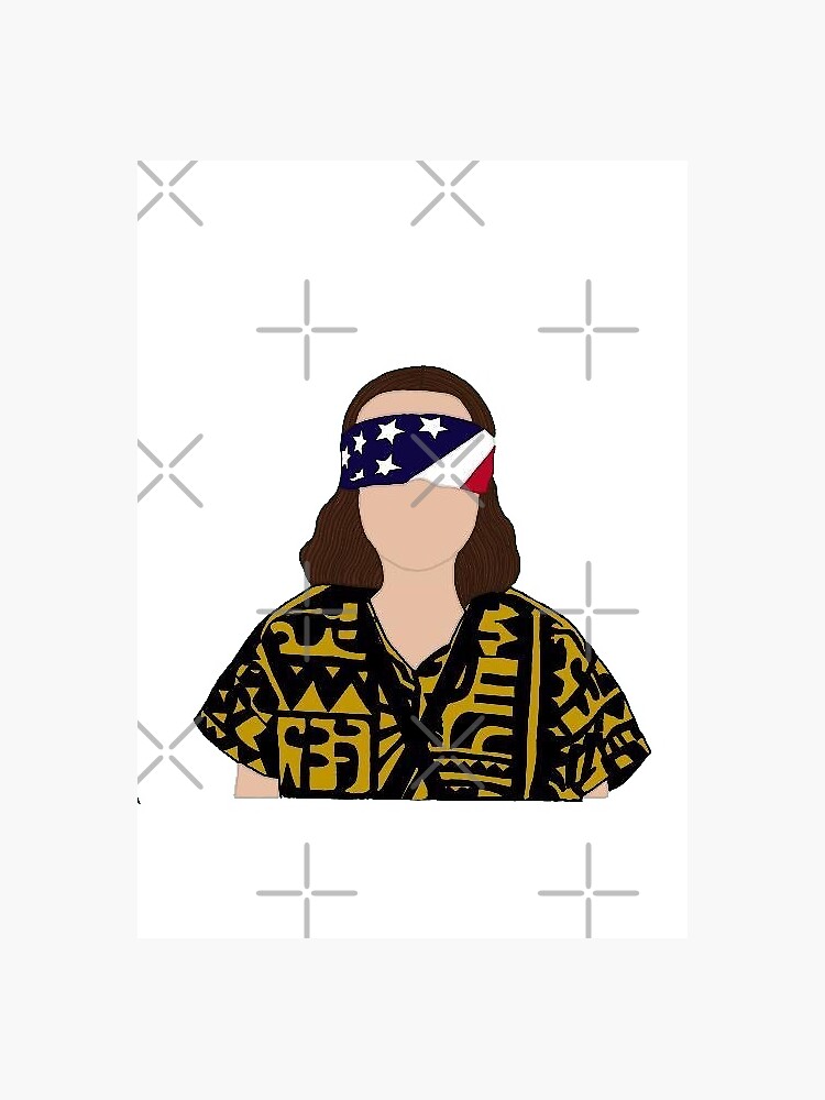 "Stranger Things Eleven Hopper" Sticker for Sale by maddieschnappp ...