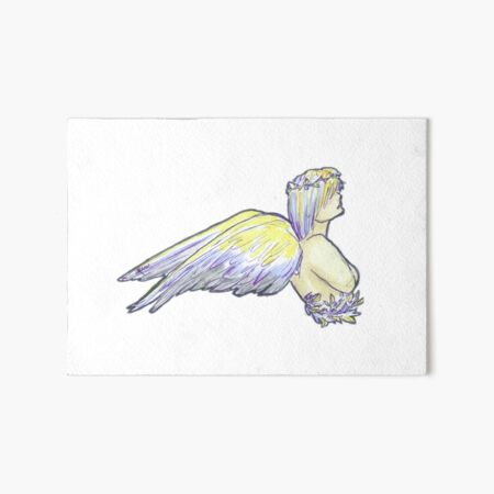 "Non-Binary Pride Angel" Art Board Print by IllegalBees | Redbubble