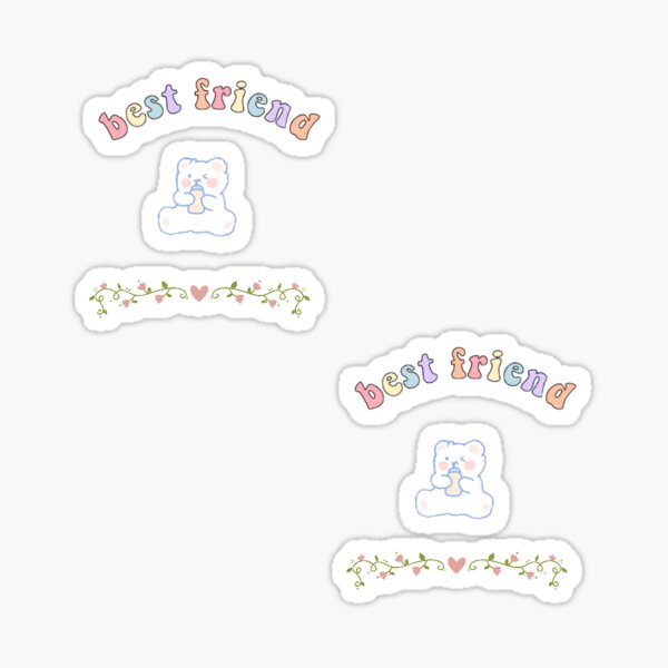 "Best friend pack " Sticker by Nemo01 | Redbubble
