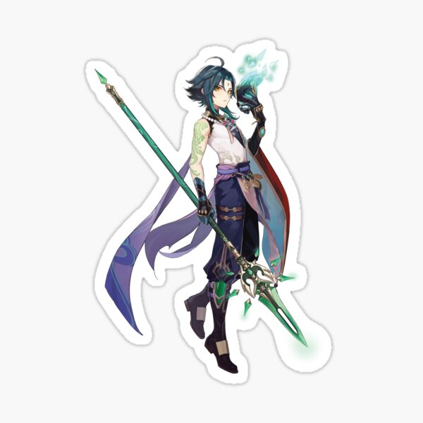 "Xiao Genshin Impact" Sticker for Sale by egrjhn | Redbubble