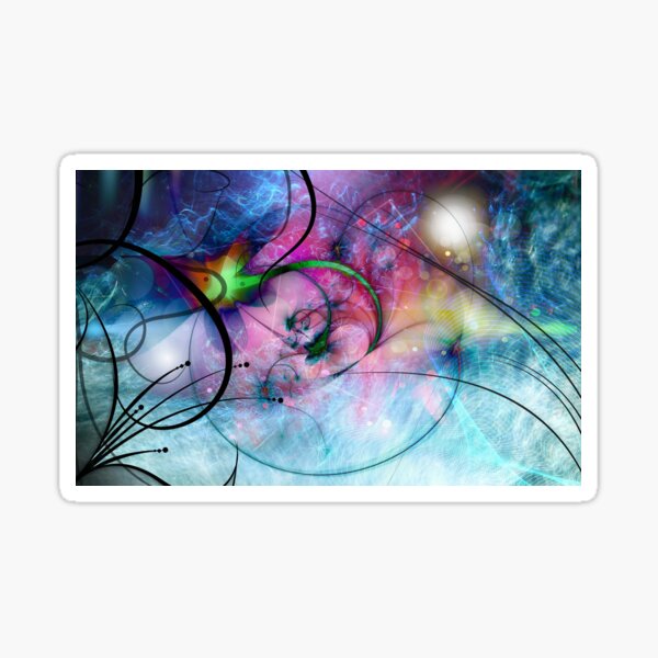 "Power & Light" Sticker for Sale by HyperLyght | Redbubble