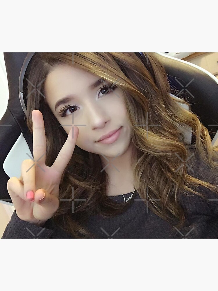 "Pokimane Sticker - Peace Sign" Sticker for Sale by kenadams403 | Redbubble