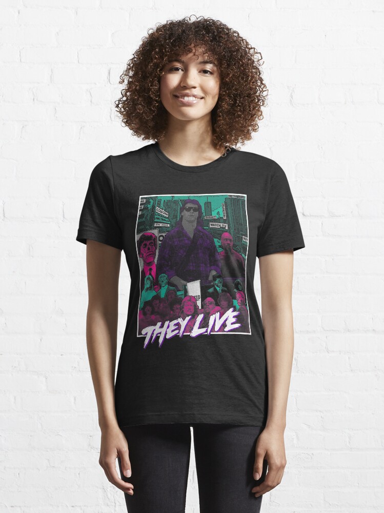 "They Live" Essential T-Shirt for Sale by WithinSanity13 | Redbubble