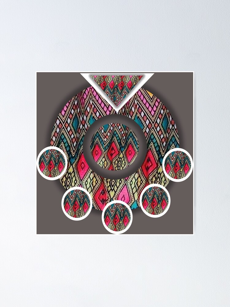 "Among us circle" Poster by Moltotal | Redbubble