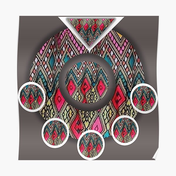 "Among us circle" Poster by Moltotal | Redbubble