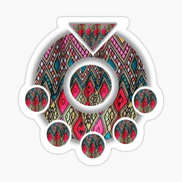 "Among us circle" Sticker by Moltotal | Redbubble