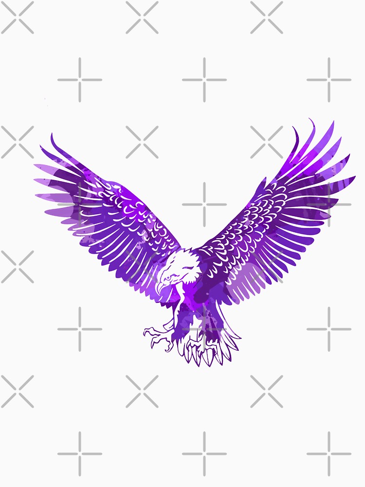 "Purple Eagle" Essential T-Shirt for Sale by Jayda Bruce | Redbubble