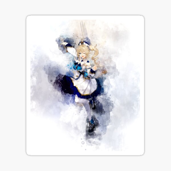 "Barbara - Genshin Impact" Sticker for Sale by Stylizing4You | Redbubble