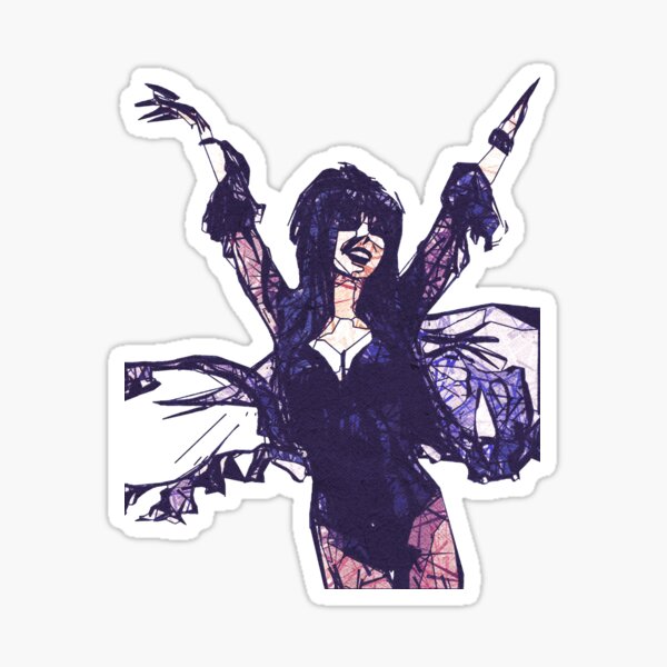 "Elvira, Mistress of the Dark, Elated Put Your Hands Up Smiling Corset ...