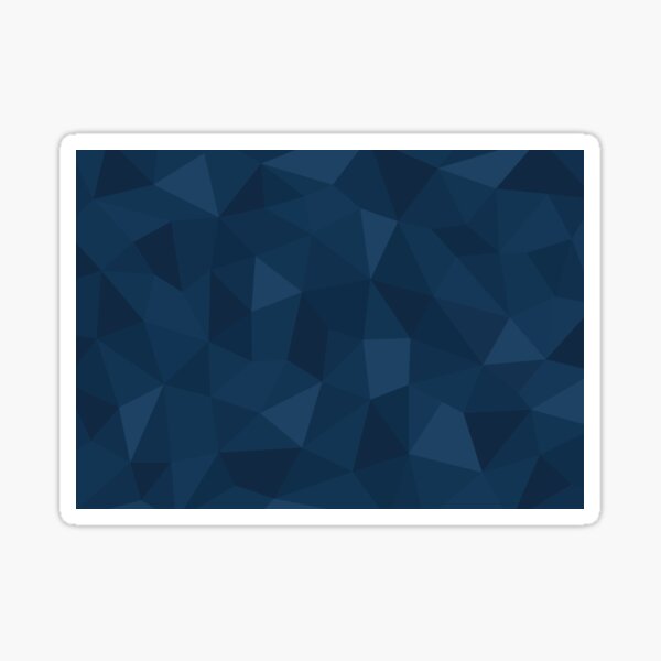 "Geometric Blue Gradient" Sticker for Sale by StylismVision | Redbubble