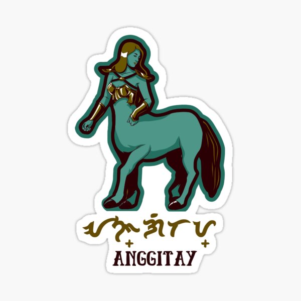 Pegatina «Signo del zodíaco filipino: Anggitay (Virgo)» de ...