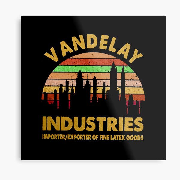 Vandelay Industries Metal Prints | Redbubble
