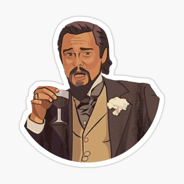 "Movie meme celebrity funny love fun" Sticker for Sale by domskalis ...