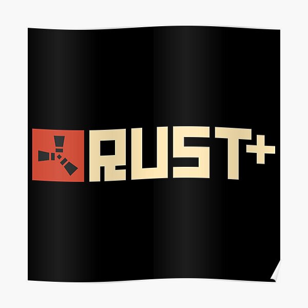 Rust Logo Steam Posters | Redbubble
