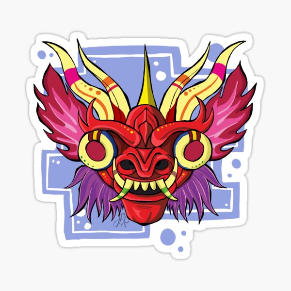 "Devilish" Sticker by JuniorRP | Redbubble