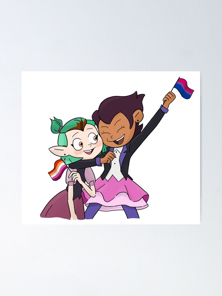"Lumity lgbt flags" Poster for Sale by JoanFrog | Redbubble