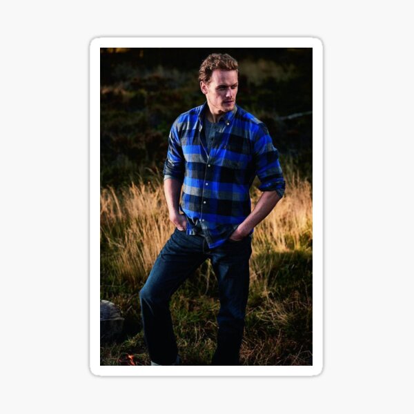 "Sam Heughan" Sticker for Sale by zaki09 | Redbubble