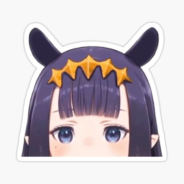 "Ninomae Inanis Ina'nis Peeker Hololive Tentacle girl" Sticker for Sale ...