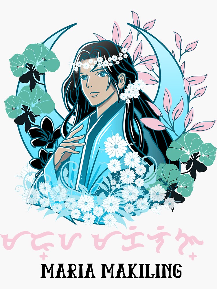 "Filipino Zodiac Sign: Maria Makiling (Aquarius)" Sticker for Sale by ...