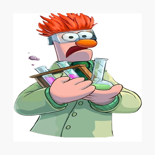 Beaker Muppet Photographic Prints | Redbubble