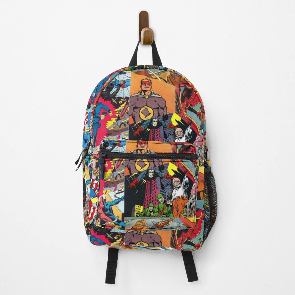 "Comic Book Collage" Backpack for Sale by BrambleBox | Redbubble