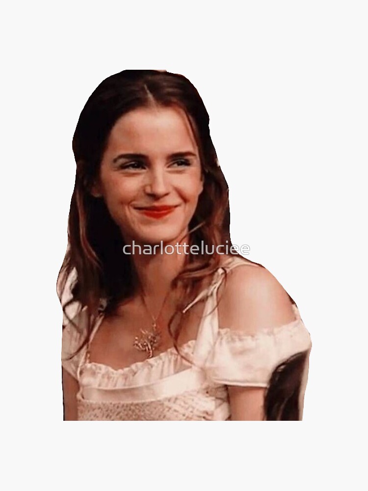 "emma watson" Sticker for Sale by charlotteluciee | Redbubble