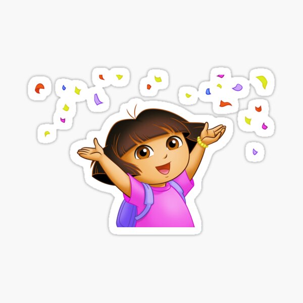 "Dora The Explorer" Sticker for Sale by JosyBelle2 | Redbubble