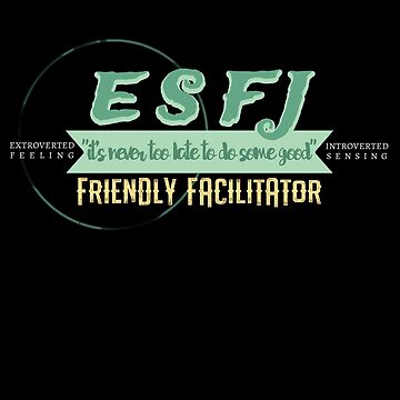 "[MBTI] ESFJ - The Consul" Pin for Sale by Kay Firth | Redbubble