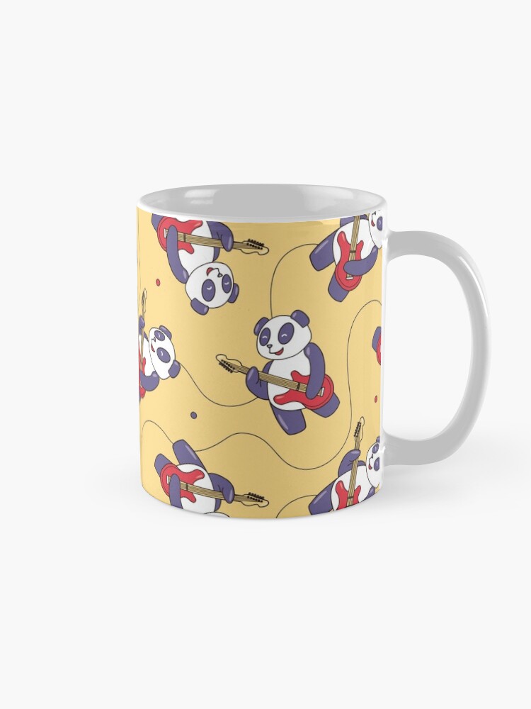 "Panda Guitarist" Coffee Mug for Sale by barrydstannard | Redbubble