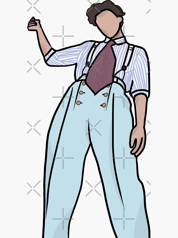 "Harry - cartoon" Sticker for Sale by Ttynotes | Redbubble