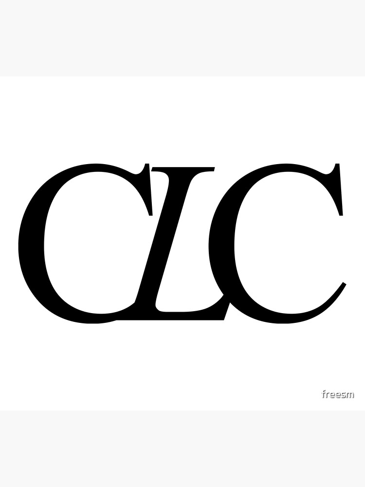 "CLC New Logo" Poster by freesm | Redbubble