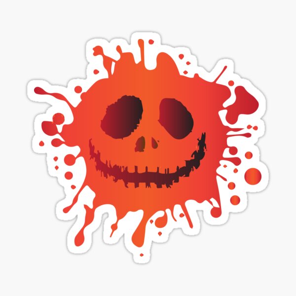 "HALLOWEEN PUMPKIN" Sticker for Sale by rubinihaal | Redbubble