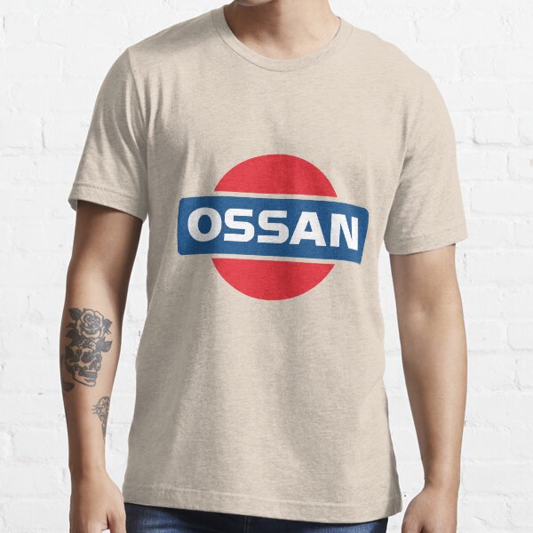 "NISSAN parody - OSSAN LOGO" T-shirt by yhdrea | Redbubble