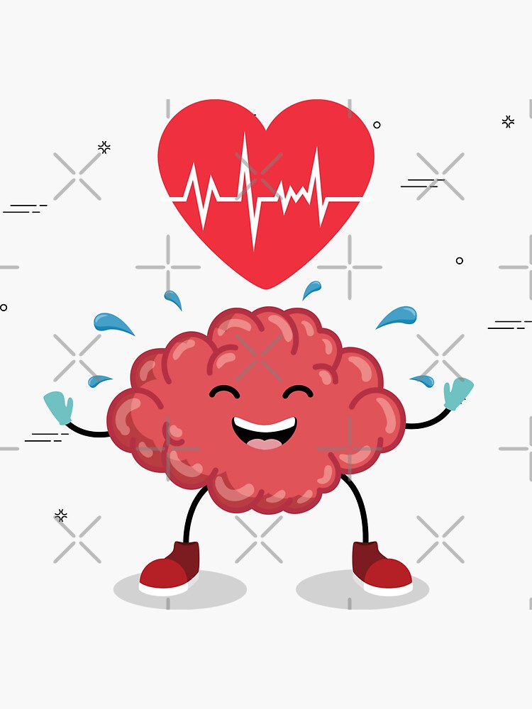 "Funny Mental Health Awareness" Sticker for Sale by SAVWIS | Redbubble