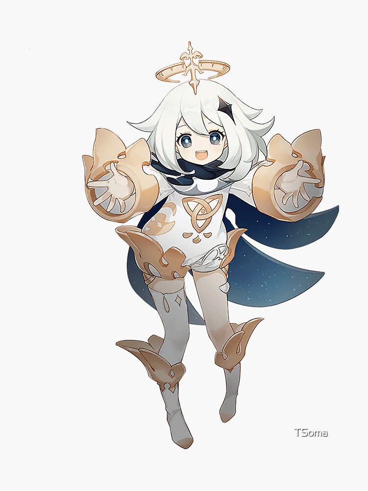 "Paimon" Sticker by TSoma | Redbubble