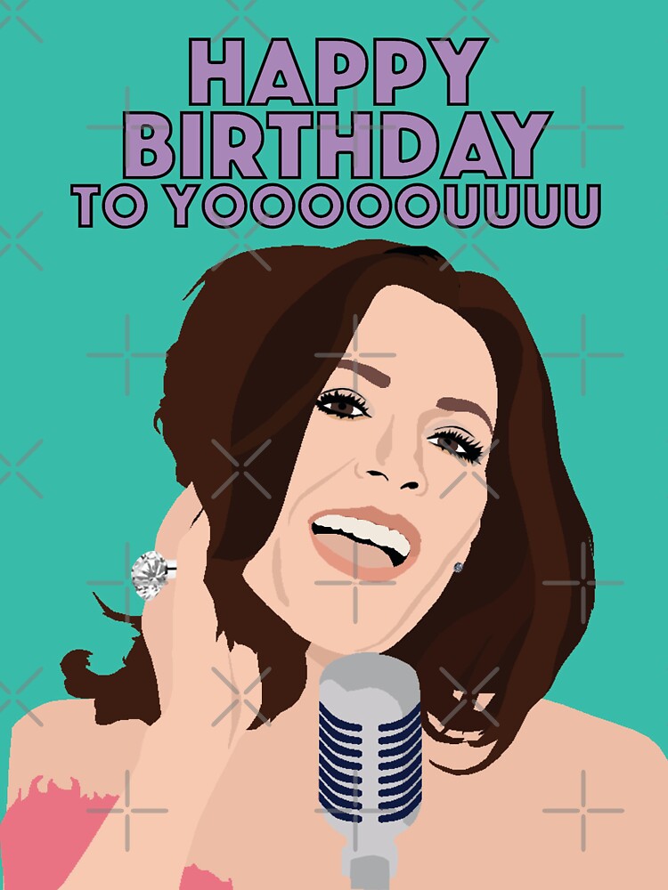 "COUNTESS LUANN DELESSEPS | Happy Birthday To You | RHONY (Real ...
