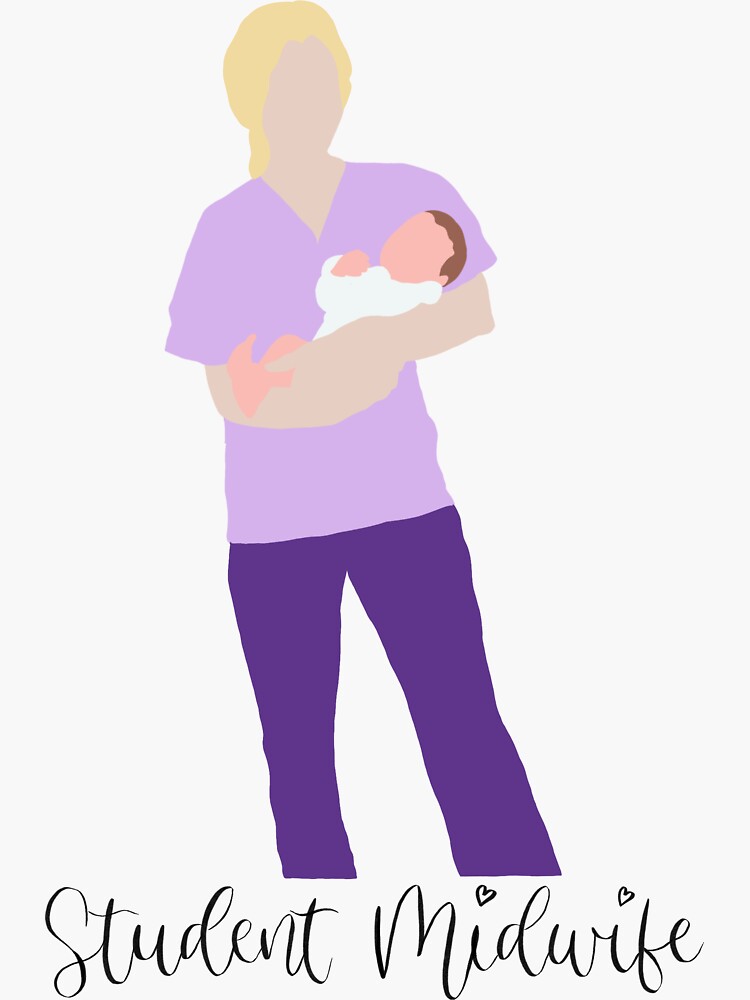 "Student Midwife" Sticker for Sale by Lowrig | Redbubble